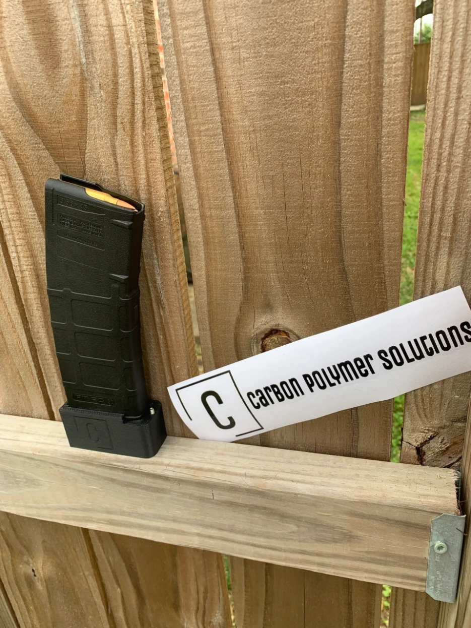 Ar15 Magpul magazine extension - Carbon Fiber Gun Magazine Storage ...